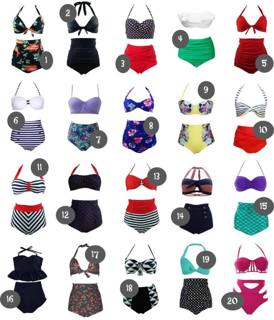 20 Of The BEST High Waisted Bikinis from Amazon Under $25 - Dazzling ...